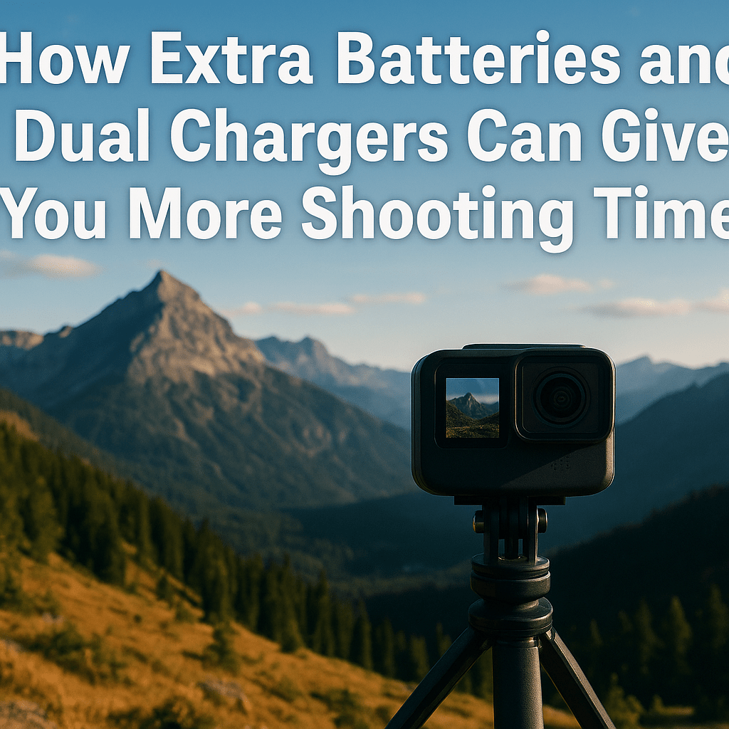 How Extra Batteries and Dual Chargers Can Give You More Shooting Time